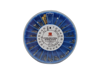 STANLESS STEEL SCREW POSTS KIT\120pcs – NEWDENT