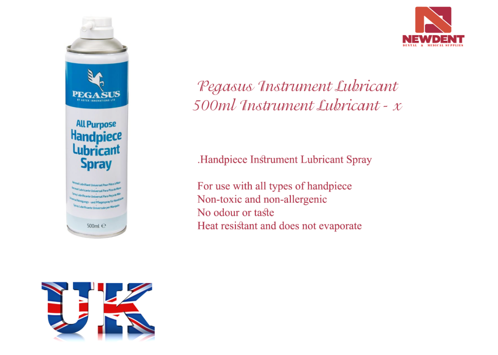 Pegasus Instrument Lubricant Instrument Lubricant – x 500ml – NEWDENT